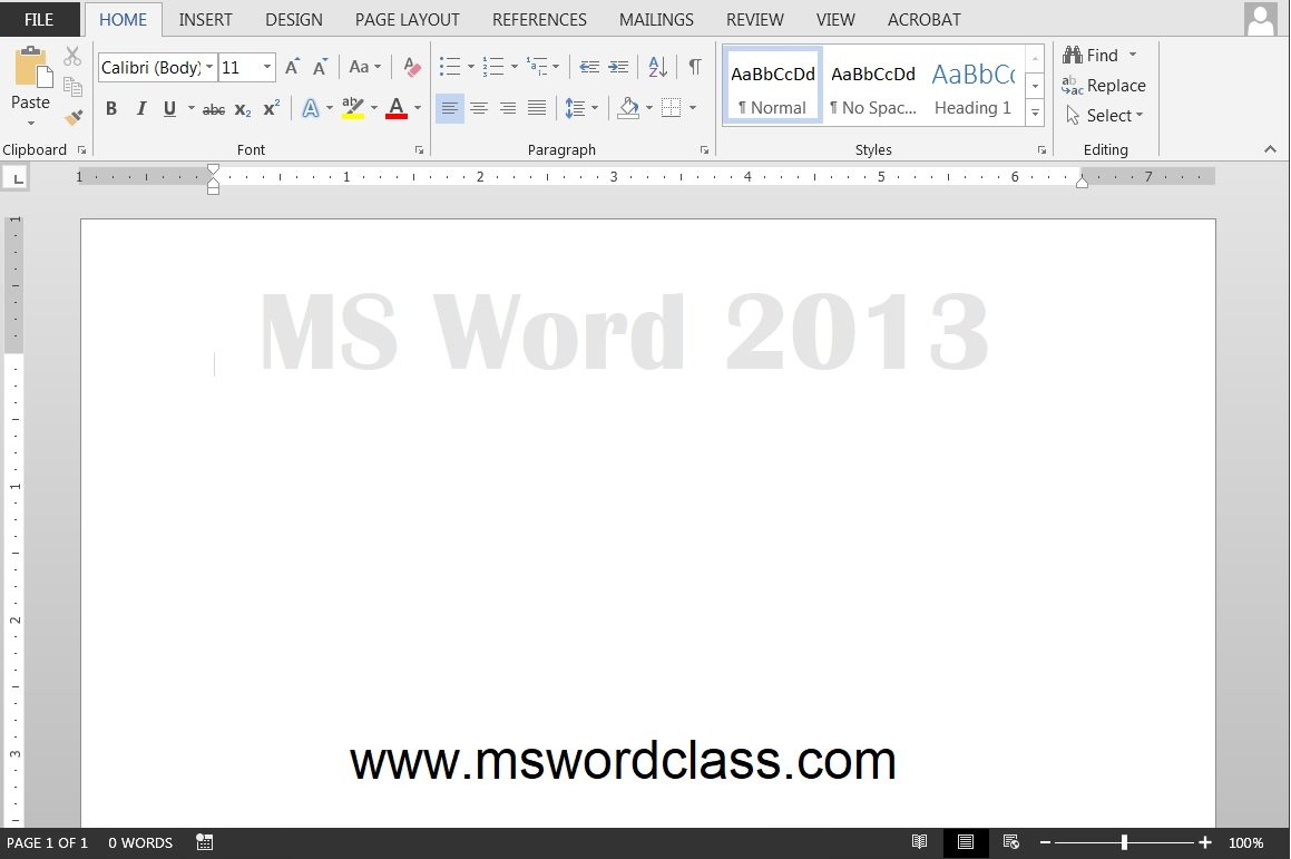 What is MS Word